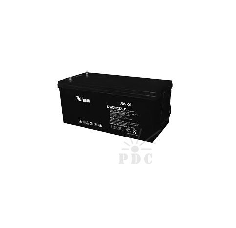 Ắc Quy VISION 12V-200Ah – 6FM200SE-X - Model: 6FM200SE-X