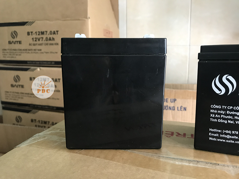 PDC-Tech.vn I Ắc Quy SAITE BT-12M5.0AC 12V 5AH